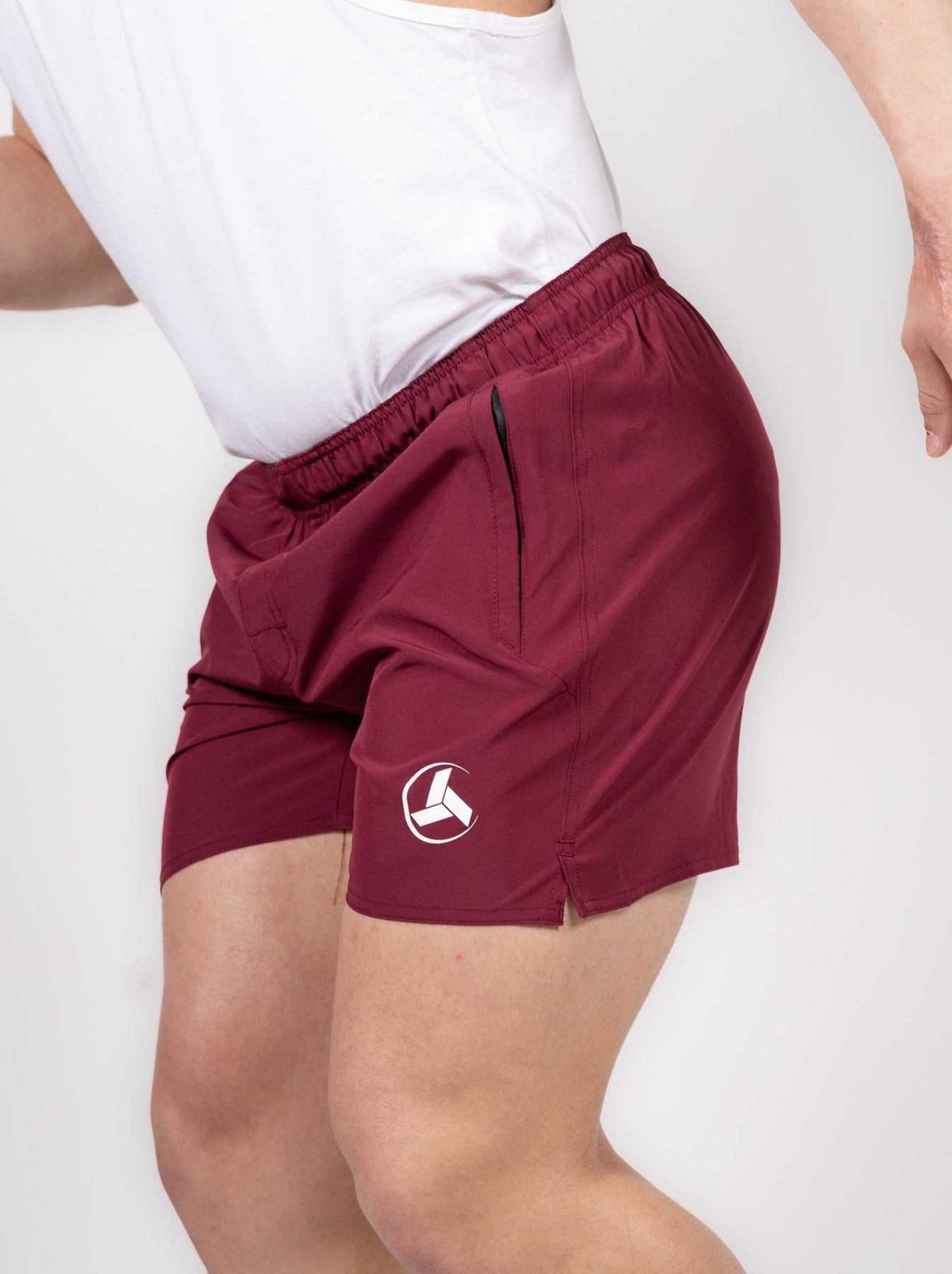 Maroon Active Shorts – ARCHETYPE ATHLETIC